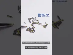 Log di diamanti HPHT: strumenti resistenti per la ravvivatura delle mole