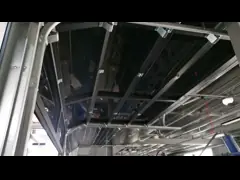 Finito Lega di alluminio veloce rotolamento e chiusura di sicurezza magazzino porta del garage