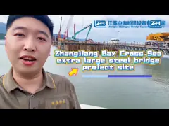 Galvanizzato Prefabbricato In Acciaio Tracciato Ponte Pontoon Bailey Ponte In India