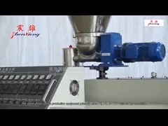 37kw eco friendly plastic profile production line wood extrusion plastic manufacturing