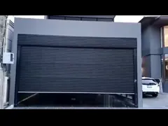 Porta di magazzino di sicurezza a rotolamento e chiusura veloce in lega di alluminio