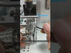 220V Semi Automatic Tin Soldering Machine with 40×40×50cm Compact Design Detachable Soldering Iron Holder and Metal Stand