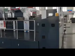 heavy pressure automatic hot foil stamping machine with max delivery pile height 1400mm 38kw