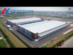 prefabricated heavy steel structure workshop steel framed construction storage shed