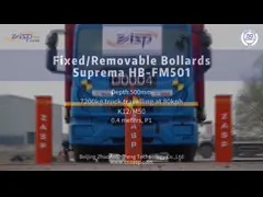 surface mount retractable bollards made of q235 steel for simple installation