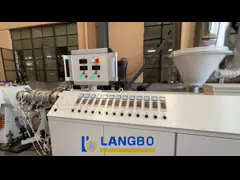 Maquina de extrusão de tubos de plástico / Máquina de fabrico / Linha de produção