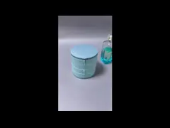 white rotating jewelry organizer box compact storage case