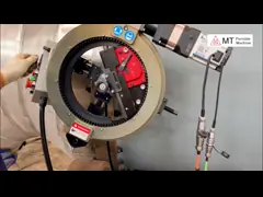 OD Mounted Portable Flange Facer 12 Inch Robust For Petrochemical Applications