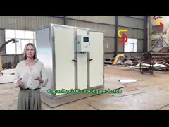 food industry automatic vegetable and fruit tray dryer machinery okra radish industrial dehydrator