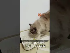 tofu flush kitty litter down toilet odor control cat litter sand