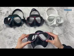 aluminum alloy low volume freediving mask food grade liquid silicone