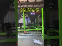 road de-icing agent and snow melting agent granulator