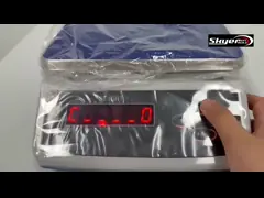 20kg digital weighing scale with lcd stainless steel pan