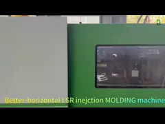 horizontal fully automatic liquid silicone rubber molding machine silicone water nozzle production