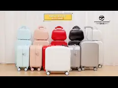 mini suitcase lightweight small boarding trolley case women's password travel suitcase