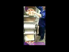 Βιομηχανική μηχανή θραυστήρων φρούτων εξοπλισμού επεξεργασίας χυμού με το περιστρεφόμενο μαχαίρι