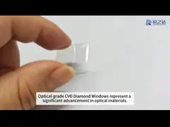 Diamanti Ottici CVD Monocristallini | Finestra Ottica Rotonda Scelta Premium