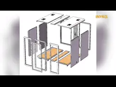 6 person soundproof meeting pod for office studio
