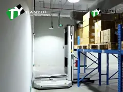 300KG AGV Vehicle Double Layer Transmission Of Photovoltaic Materials In Narrow Channels