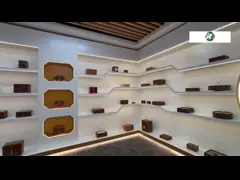 red watch wood case wood watch organizer shock resistant environmentally friendly