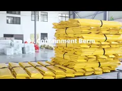 collapsible foam wall pop up mini spill containment berms 24'' x 24'' x 4''