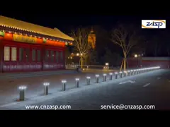 anti ram hydraulic retractable bollards with remote control