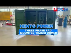 dua winding coil three phase pad mounted transformer oil immersed 1500kva fully sealed
