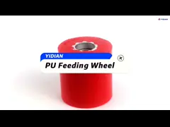 L60mm ゴム製加圧ローラー給電装置部品ゴム製給電ローラー