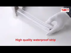 pvc shower door seal strip 10mm transparent waterproof