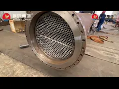 ​​sour gas heat exchanger tema bem class r, api 660, iso 15547-1 for refinery preheaters