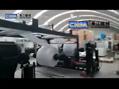 Taglierina per bobine di carta Cassie ad alta velocità e precisione 300 m/min Roll To Sheet Chm Machinery