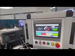 SIINO JIGUO TC-760Q   Automatic Servo Windows Patching Machine With Corner Cutting& Creasing Function,Max. sheet size (mm):760*850,Film Sheet Thickness (mm):0.03-0.3