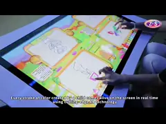 Interactive AR Drawing Experience Real-Time Performance Operation DLP Technology