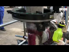 Efficient Pipe Bevel Cutting Machine 8-14 Inch With Durable Construction