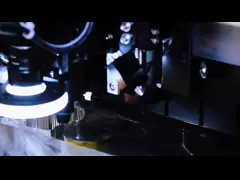 방사성 방사선 레이저를 이용한 절단 기계