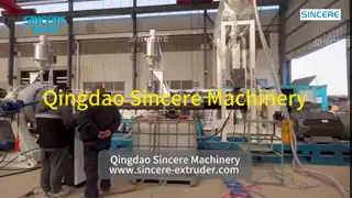 pp pe water supply pipe extruding production machine