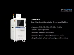 dual head cnc adhesive dispenser 2000mm led glue dispensing systems
