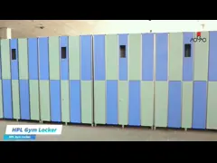 hpl compact laminate multi-layer combination gym locker with digital lock manufacturer