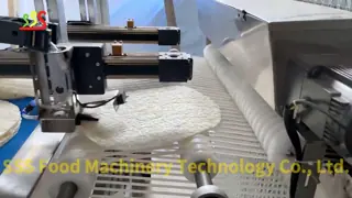 Fully Automatic Tortilla Production Line With Packing 800 - 3000pcs/H
