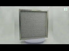 High Efficiency, Easy To Install, With An Aluminum Frame And Deep Pleat Design, It Is A Filter Of H13 Grade