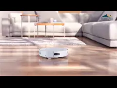 white automatic vacuum cleaner robot 7.4v self emptying vacuum 20w with 2000mah lithium battery