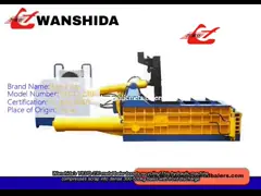 37kw 1800mm  hydraulic metal balers 500kg scrap metal processing equipment