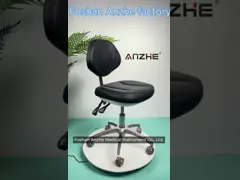 360 degree rotating dental assistant chair comfortable seat dentist stool with backrest