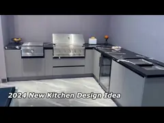 weather resistant ss premade outdoor kitchen cabinets units peacock green for garden