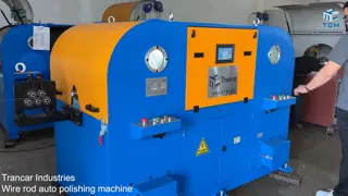 16mm  carbon steel rod grinding machine aluminum wire buffing machine