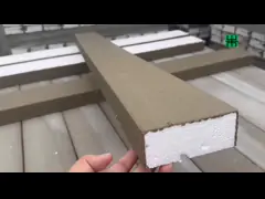 eps beam support decoration stucco foam trim cornice line for exterior wall