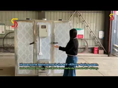 food industry automatic vegetable and fruit tray dryer machinery okra radish industrial dehydrator