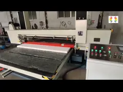 horizontal latex foam cutting machine with 2150mm width high accuracy