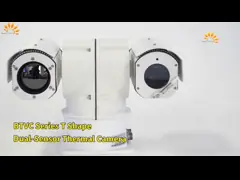 解像度 Ptz 赤外線熱画像カメラ 湿度検出のための長距離レーザー角度