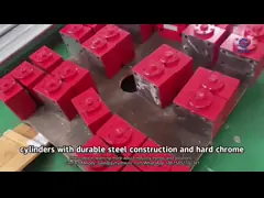 iso9001 certified custom metallurgical hydraulic cylinder with adjustable cushioning for heavy-duty